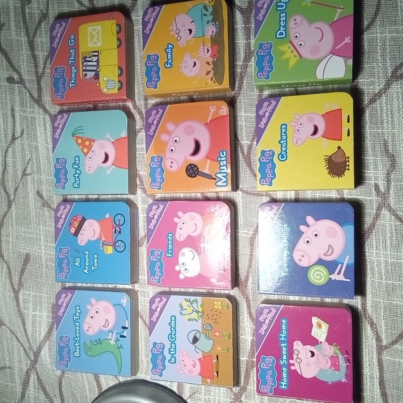 Other | Peppa Pig First Look And Find 12 Set Of Kids Books | Poshmark
